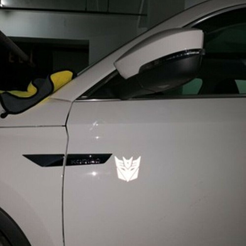 Transformers Autobot Decepticon Car Reflective Safety Warning Sticker ...