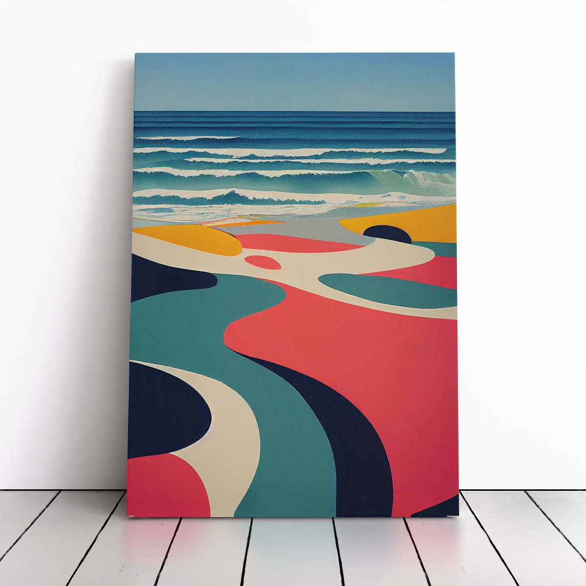 Abstract Beach Paintings