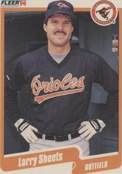 1990 Fleer - #189 Larry Sheets for sale online | eBay