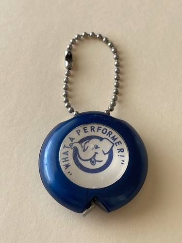 Old Adv. Keychain Tape Measure w/Elephant - PPG Glass | eBay