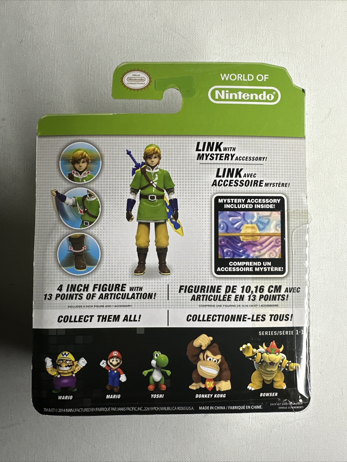 World Of Nintendo Legend Of Zelda Link Action Figure for sale online | eBay