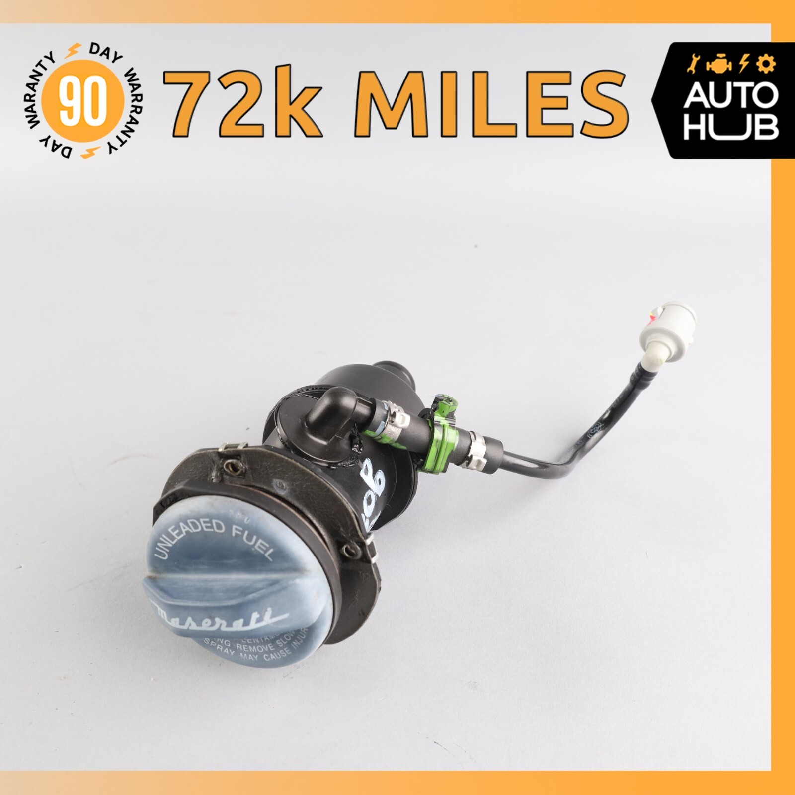 03-13 Maserati Quattroporte M139 Fuel Tank Filler Neck 290204 OEM 72k ...