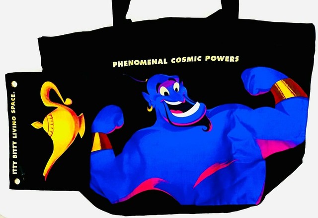 OH MY DISNEY Aladdin GENIE WEEKEND BAG Tote Purse & TRAVEL POUCH for ...