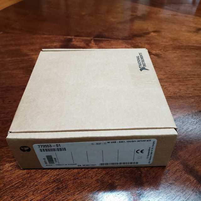 National Instruments Ni Usb-8451 C/spi Interface Data Acquisition Card ...