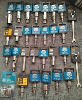 Halfords Advanced 29 Piece Star Bit Sockets/ Spanners/ Spark-Plug ...