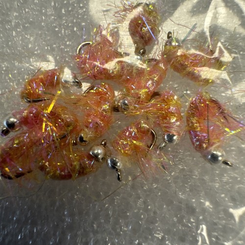 Lot of 12 FB Orange Scud Trout Fly Fishing Flies: Sizes 18 | eBay