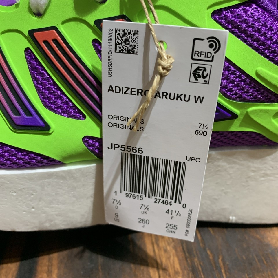adidas women Adizero Aruku W Shoes JP5566 Green/purple Size 9 | eBay