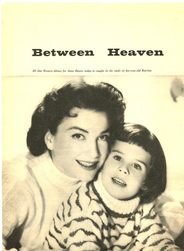 Anne Baxter Magazine Photo Clipping 3 page lot Q4801 | eBay