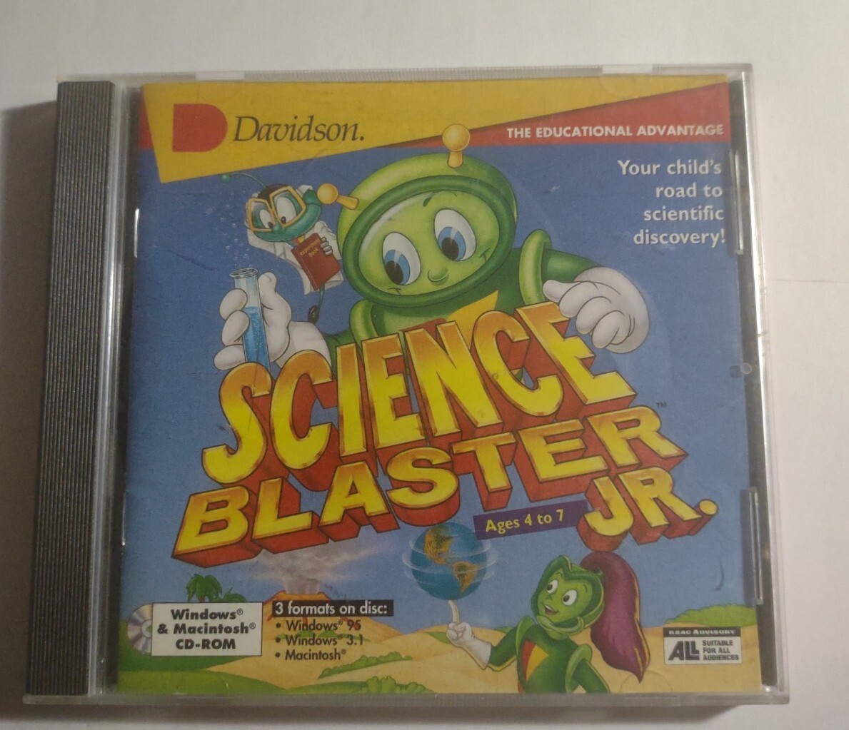 Davidson Science Blaster Jr. Windows 95 / Windows 3.1 / Mac OS CD-ROM ...