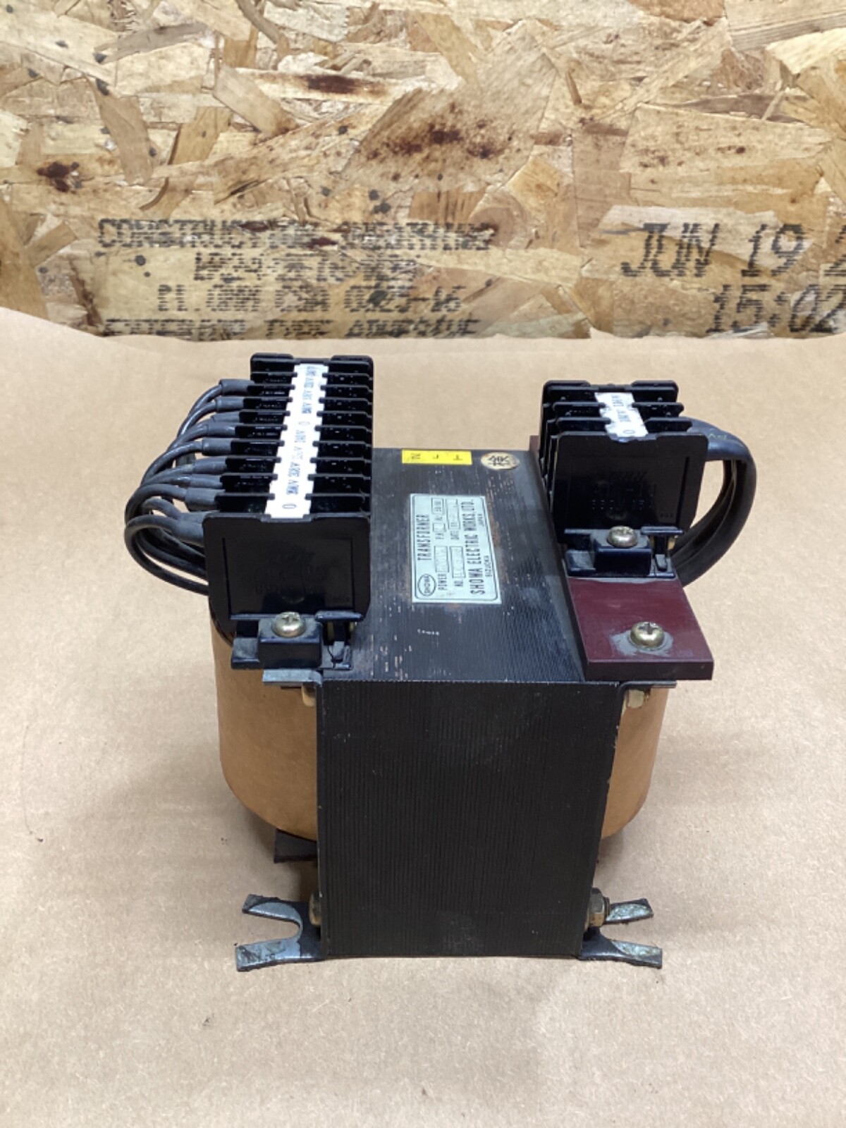 Showa Electric Works Transformer 40628 PH 1 200VA 200v/50-60hz ...