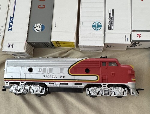 LARGE Lot Of 36 HO scale Trains/Box Cars/Trailers See Video&Pics Estate ...