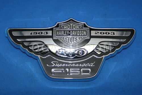 F150 HARLEY DAVIDSON EMBLEM BRAND NEW OEM FORD F-150 EMBLEM RH #3L3Z ...