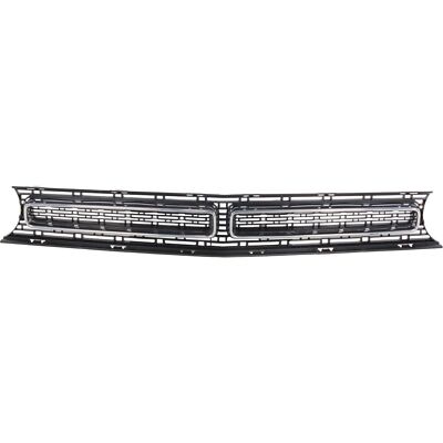 New Front Chrome Black Grille For 2015-2022 Challenger CH1200389 ...