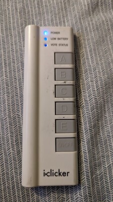 iClicker 1st Generation Student Classroom Remote - Used | eBay