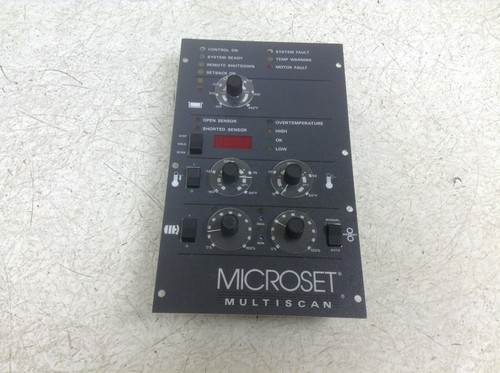 Nordson Microset Multiscan 102168K Temperature Controller Panel 108933D ...