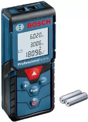 Bosch GLM 40 Laser Digital Distance Tape Measure Point 40 meter Range ...
