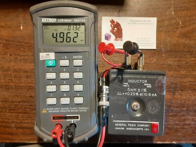 Extech 380193 LCR Meter TESTED Q/D/Min/Max Tolerance, Hi/Lo/Limits ...
