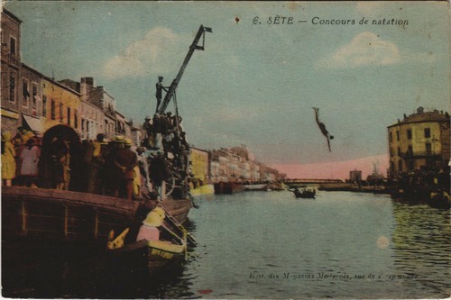 PC SPORTS, SÉTE, CONCOURS DE NATATION, Vintage Postcard (b40610) | eBay