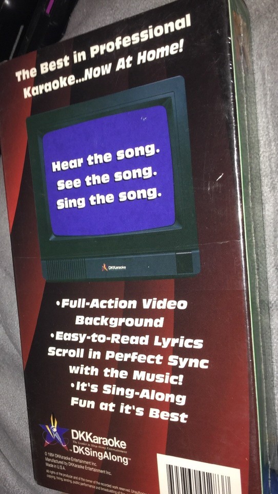 Christmas Vol 1 (VHS 1994) Karaoke DKkataoke New - Sing-Along Rare ...