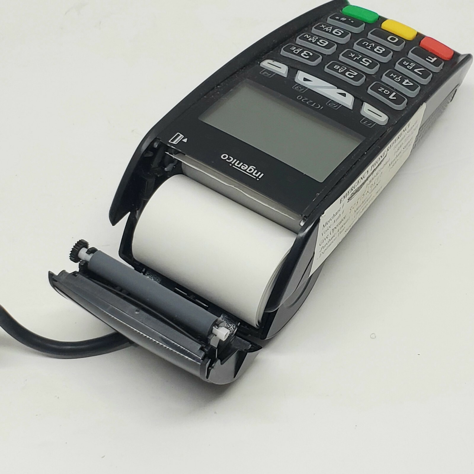 Ingenico Credit Card Terminal~Model ICT220-11T2371A~Untested | eBay