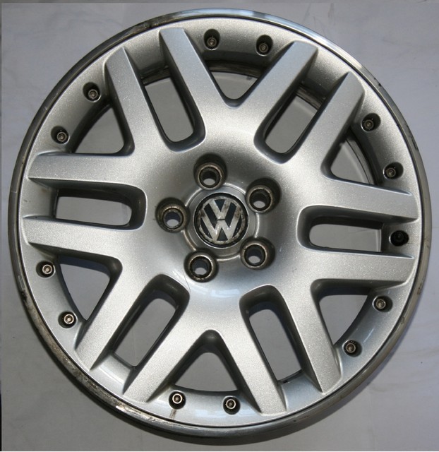 4x VOLKSWAGEN BBS 16” Alloy Wheels Polo 9n3 Split Rim Golf 5x100 San ...