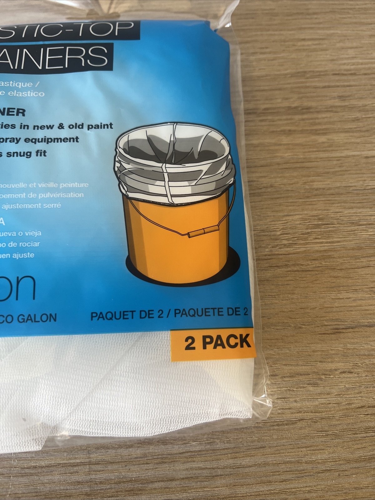 Blue Hawk 2 Pack Plastic Bucket Paint Strainers Fits Container Size 5 ...