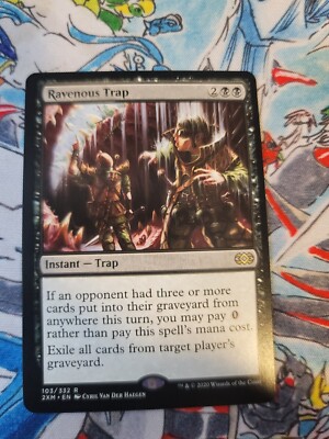 MTG Ravenous Trap Double Masters 103/332 Near Mint Rare Card | eBay