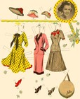 VINTGE 1951 MGM STARLETS PAPER DOLL ~LASER REPRODUCTIN ORG SZ UNCUT NO1 ...