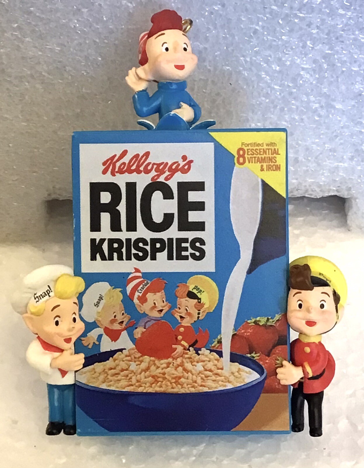 2016 HALLMARK KEEPSAKE CHRISTMAS ORNAMENT SNAP! CRACKLE! POP! CEREAL ...