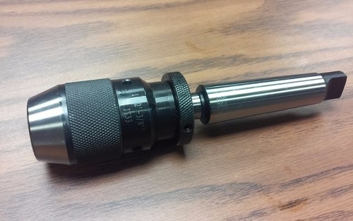 CME/HARVEST 3/8" KEYLESS heavy duty DRILL CHUCK w. MT3, Morse Taper 3 ...