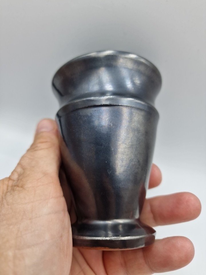 Merlin Pottery Black Luster Vase from Hailsham Sussex | eBay UK