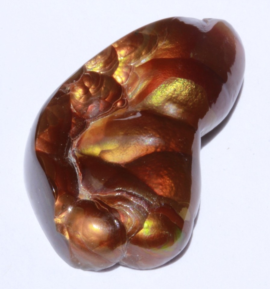 ++ NICE HAND CARVED FIRE AGATE CAB 29.6 cts | eBay