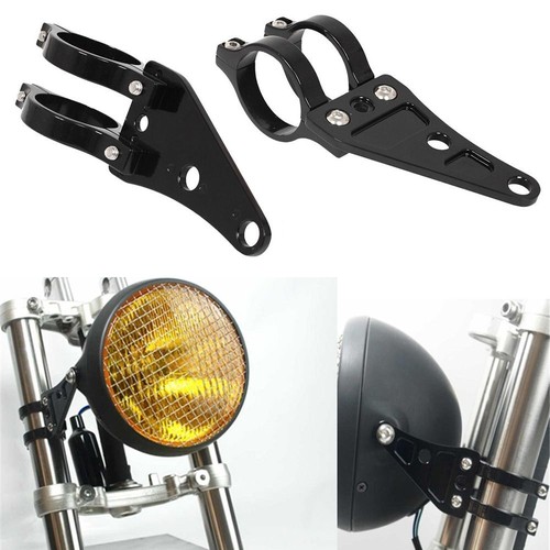 Relocation Turn Signals Mount Light Holder Fork Clamp Motorcycle Lamp ...