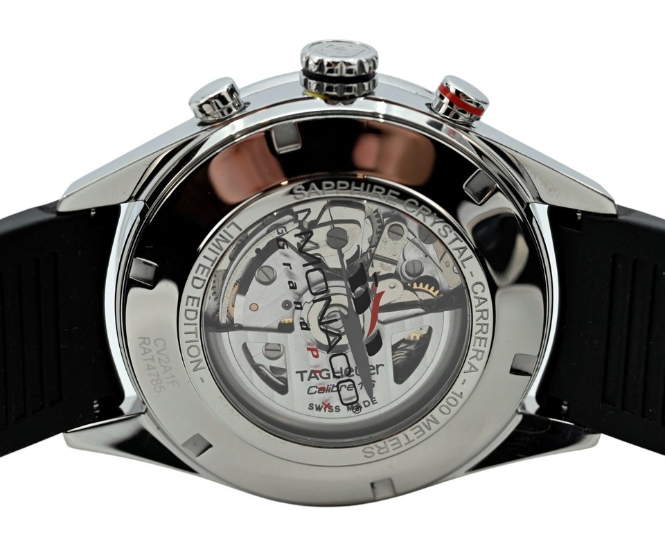 Tag Heuer 44mm Men's Carrera Limited Edition Monaco Grand Prix Watch ...
