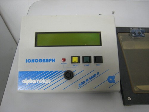 Alpha Metals Ionograph 500M SMD II Ionic Contamination Test System | eBay