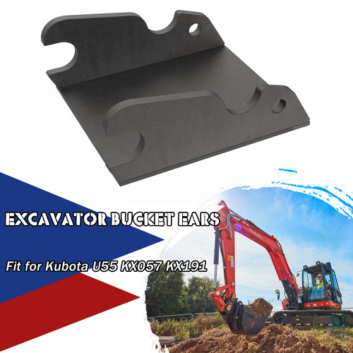 Excavator Quick Attach Bucket Ears Attachment Plate For Kubota U55 ...