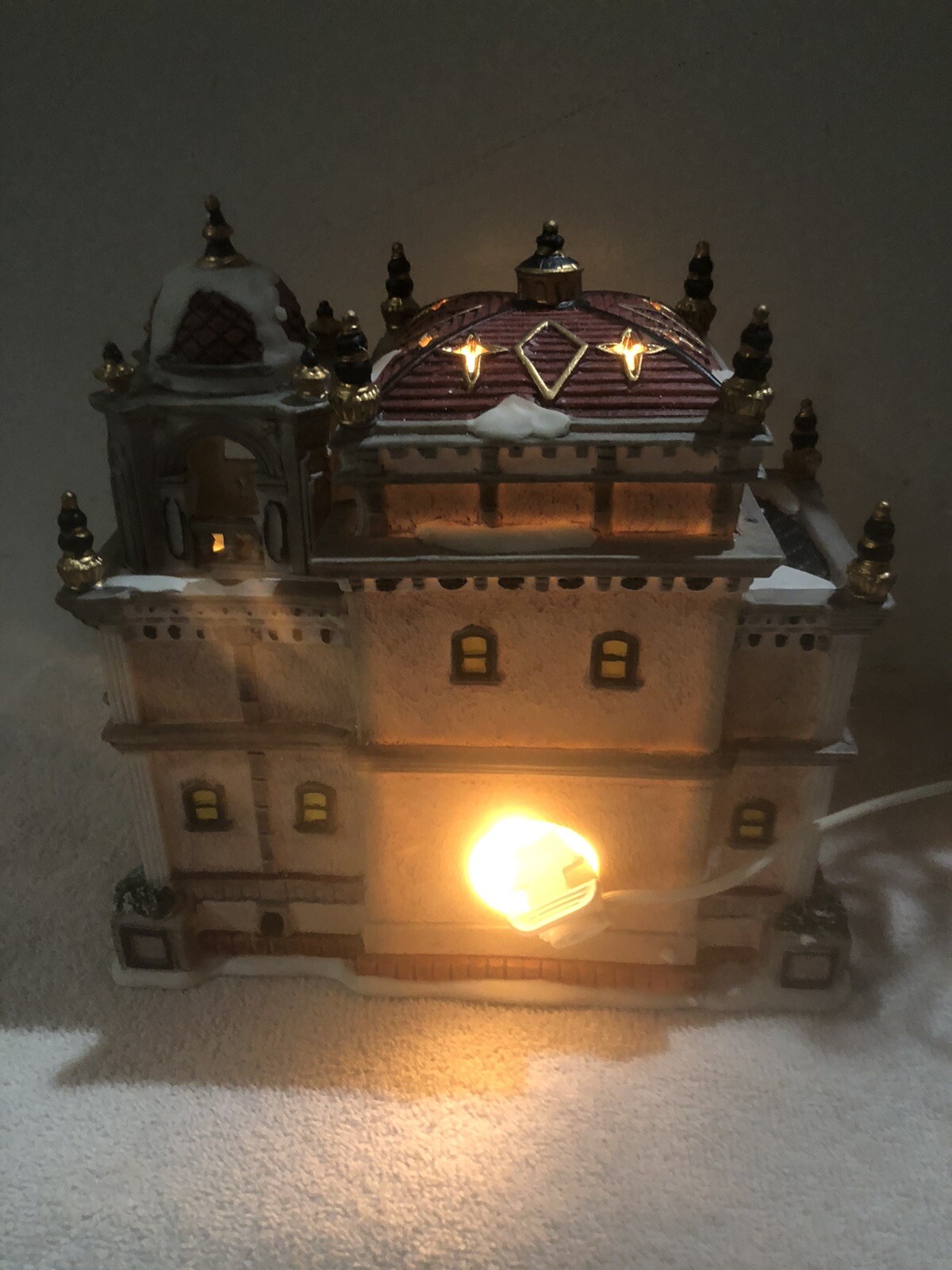 Lemax Christmas Caddington Village Museum Of History Lighted House 2001 ...