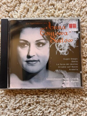 Opera CD Ein Opernabend Mit Anna Tomowa Sintow Berlin Classics 1997 ...