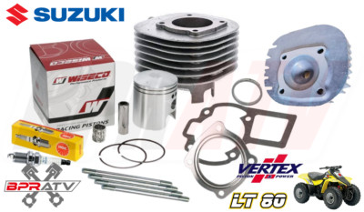 Best Suzuki LT80 Big Bore Kit 52mm LT-80 Quad Sport +2 mil Top End ...