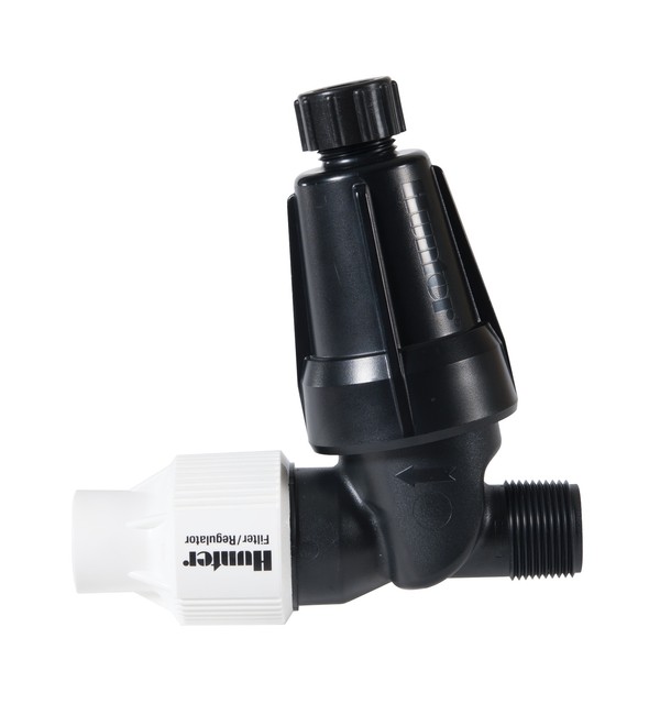 HUNTER IRRIGATION FILTER/REGULATOR HFR-100-075-40 1"MALE /4"FEMALE for ...