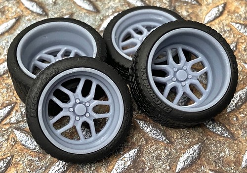 1/24 Scale: 21/20 Inch Weld Laguna Wheels With Wide Rear Street Tires ...