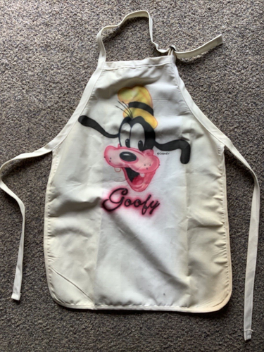 VTG 90s Goofy Custom Airbrush Apron-V | eBay