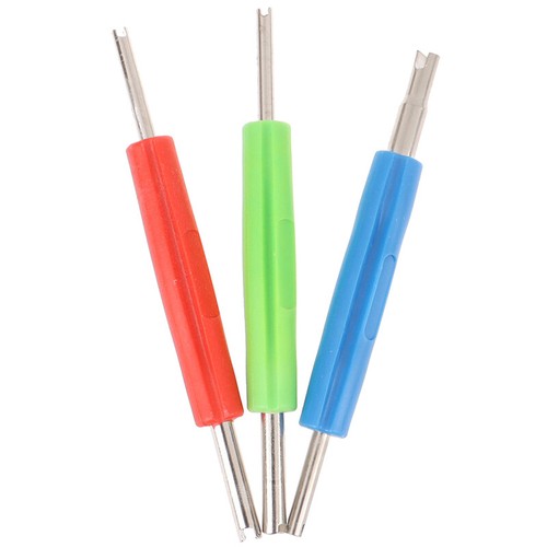 2 Ways Hand Wrench Tire Tyre Valve Stem Core Remover Key Tool A/C and ...