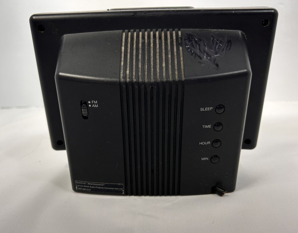 Zenith Dual Alarm Clock Radio AM/FM Stereo Model ZG120M RETRO | eBay