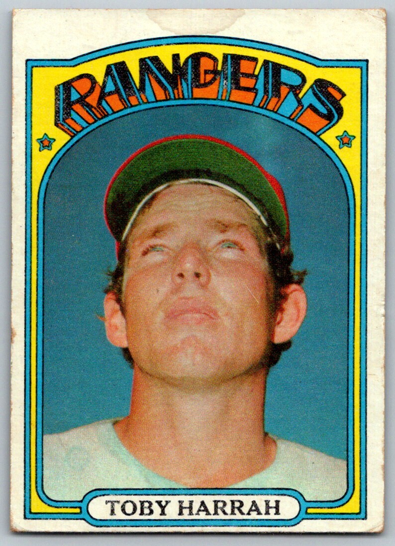 1972 Topps Toby Harrah Rookie Texas Rangers #104 | eBay