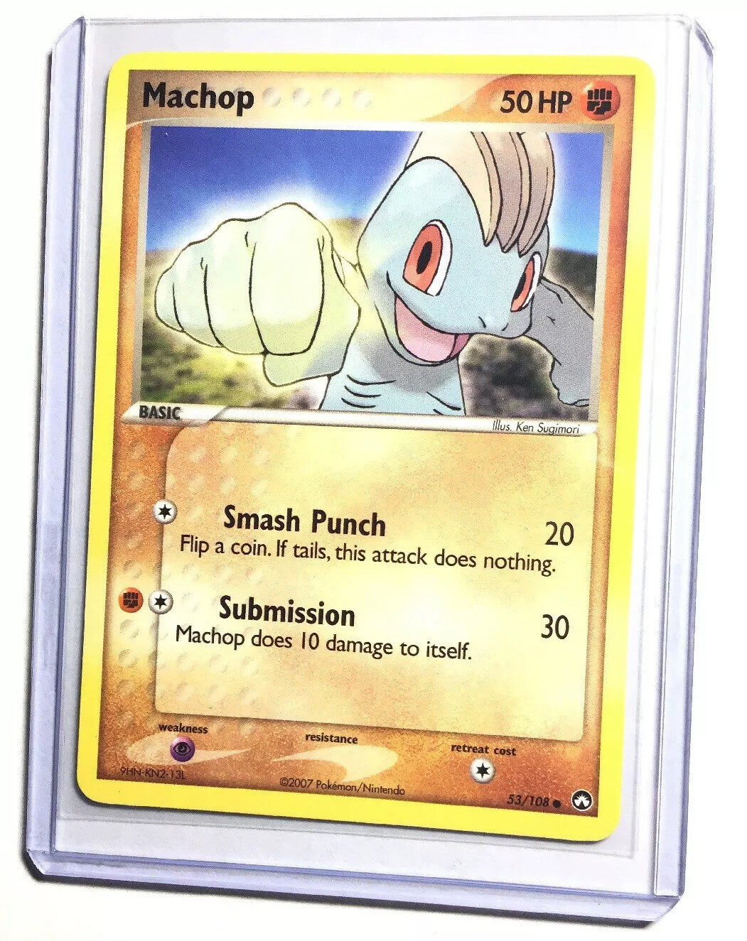 MACHOP - 53/108 - EX Power Keepers - Common - Pokemon Card - NM | eBay