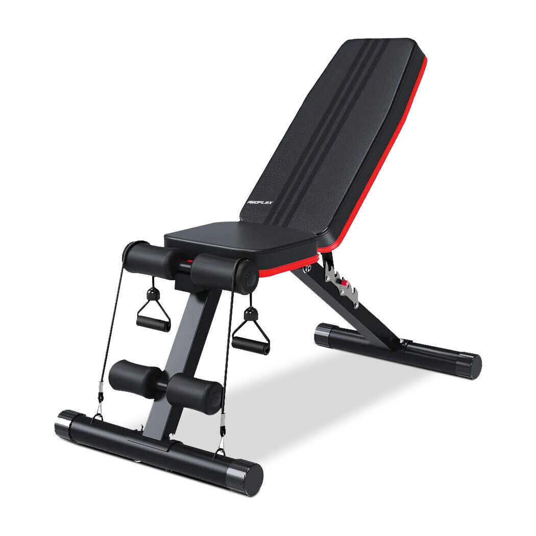Proflex Gym & Training Adjustable Weight Bench - Black for sale online ...