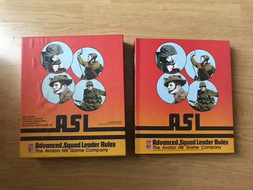 Advanced Squad Leader Rules - Avalon Hill Game Company ASL Rule Book ...