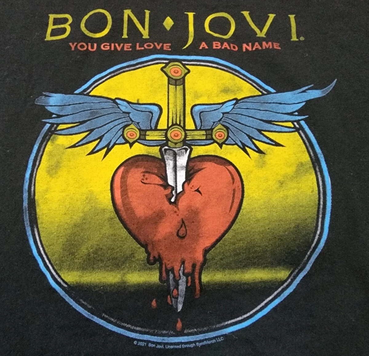 Bon Jovi Logo Dagger