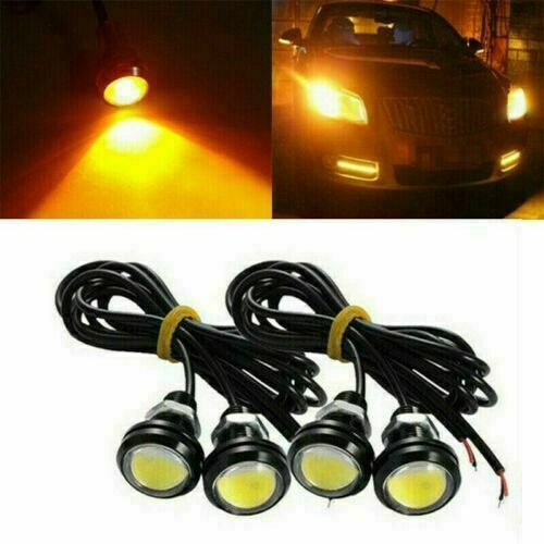 4pcs LED Bumper Grille Light Amber fit Universal Truck SUV Ford SVT ...